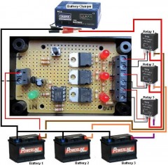 Project of the Day – Battery Charger Controller and Timer | REUK.co.uk
