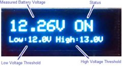 REUK Programmable Low Voltage Disconnect with OLED Display | REUK.co.uk